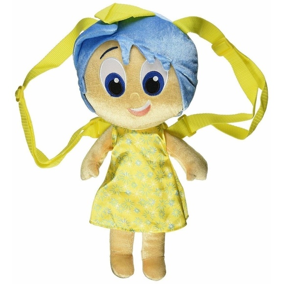 Ruz | Other | Inside Out Large Plush Backpack Joy | Poshmark